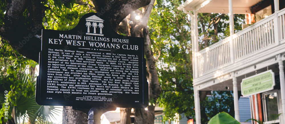 Key west woman club Stock Photo | Adobe Stock