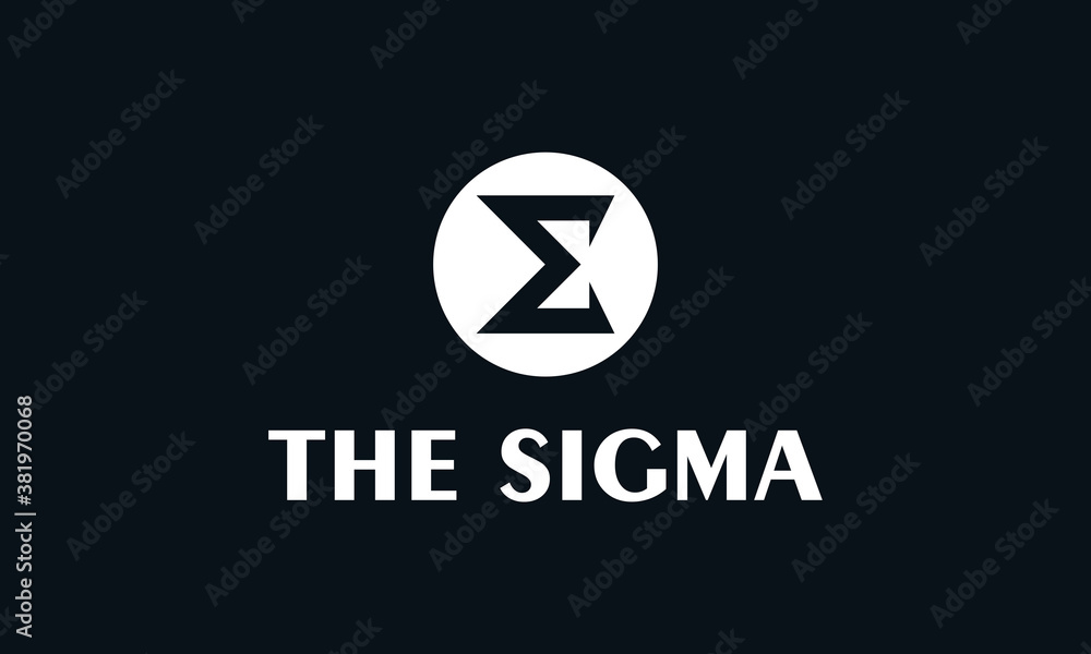 Letter E Sigma Stock Vector | Adobe Stock