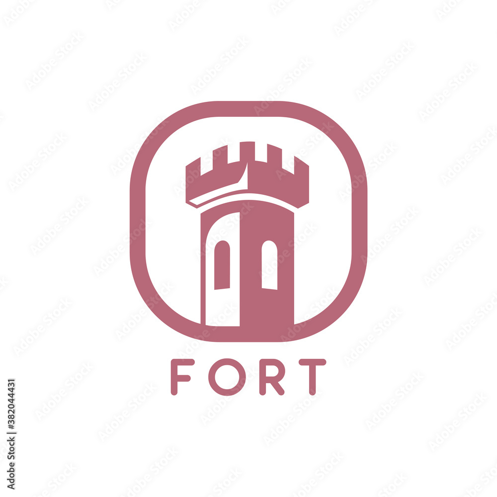 Vector of fort logo design eps format, suitable for your design needs ...