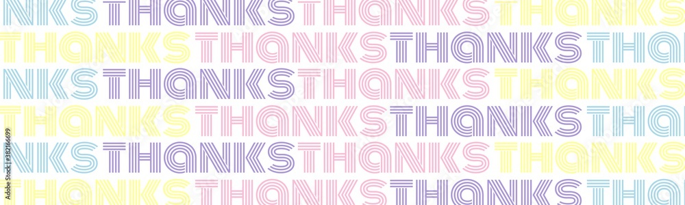 Thank You Card. Hand Written Lettering for Title, Heading, Photo ...