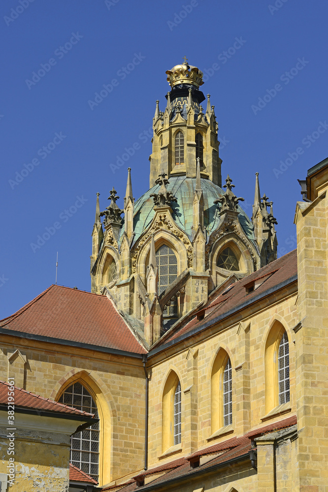 Kladruby, Czech Republic - Monastic church, the Baroque Abbey of ...