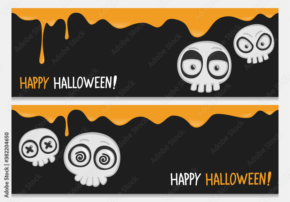 Happy Halloween Clipart Banner