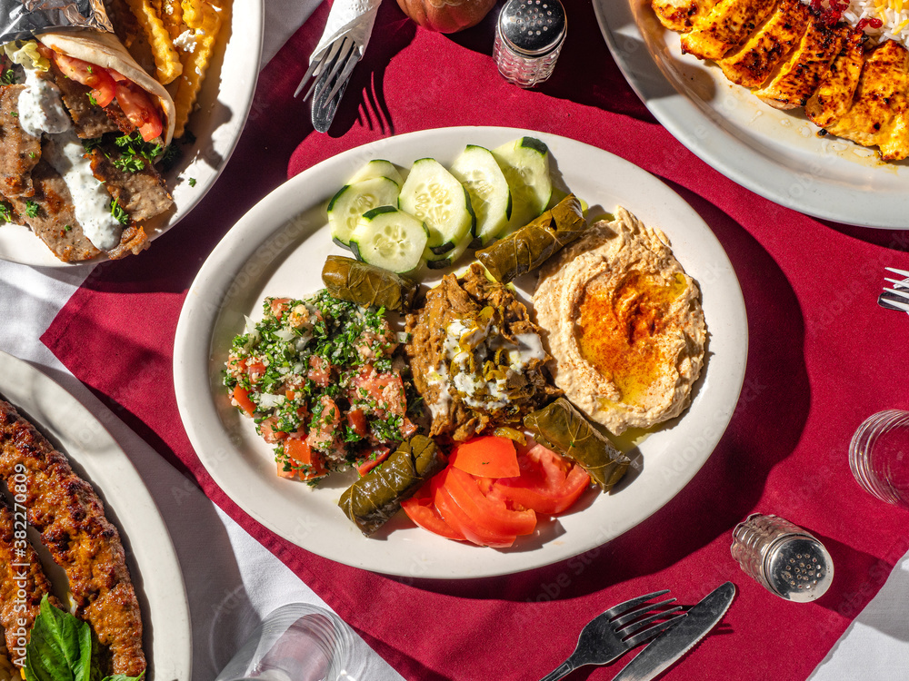 Upscale Mediterranean Food Stock Photo | Adobe Stock