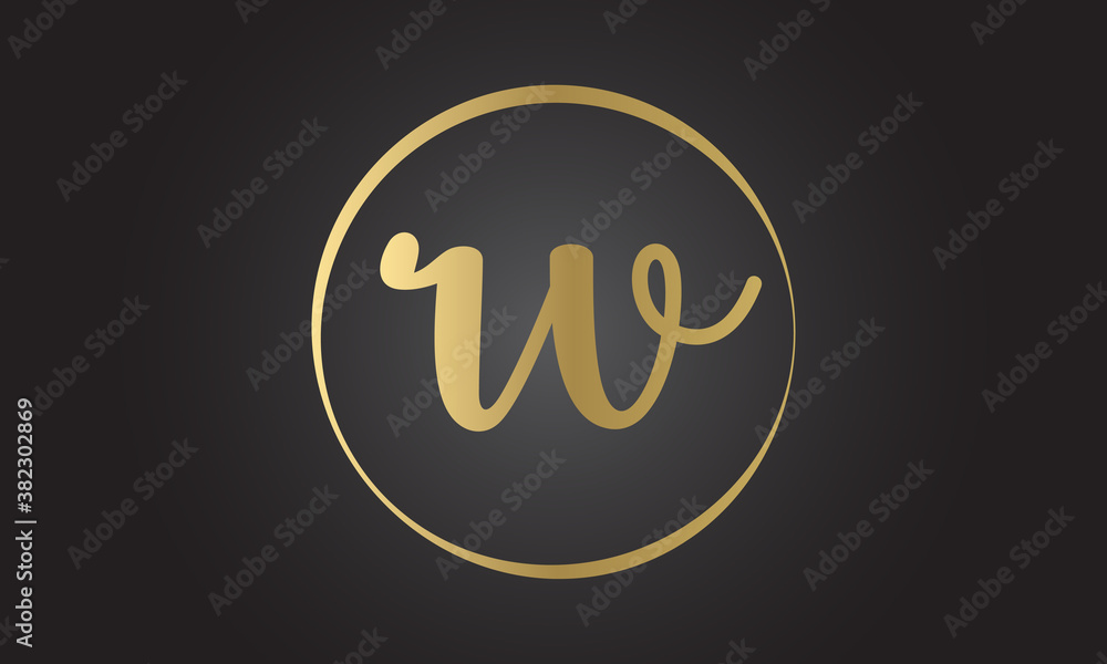 Initial rv letter logo with creative modern business typography vector ...