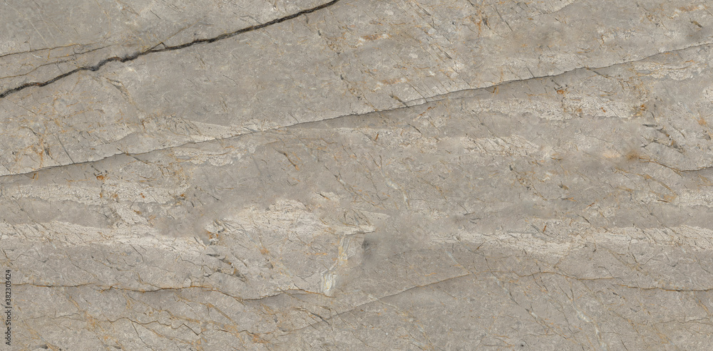 Rustic cement effect grey marble with brown curly veins, Concrete rough marble background ...