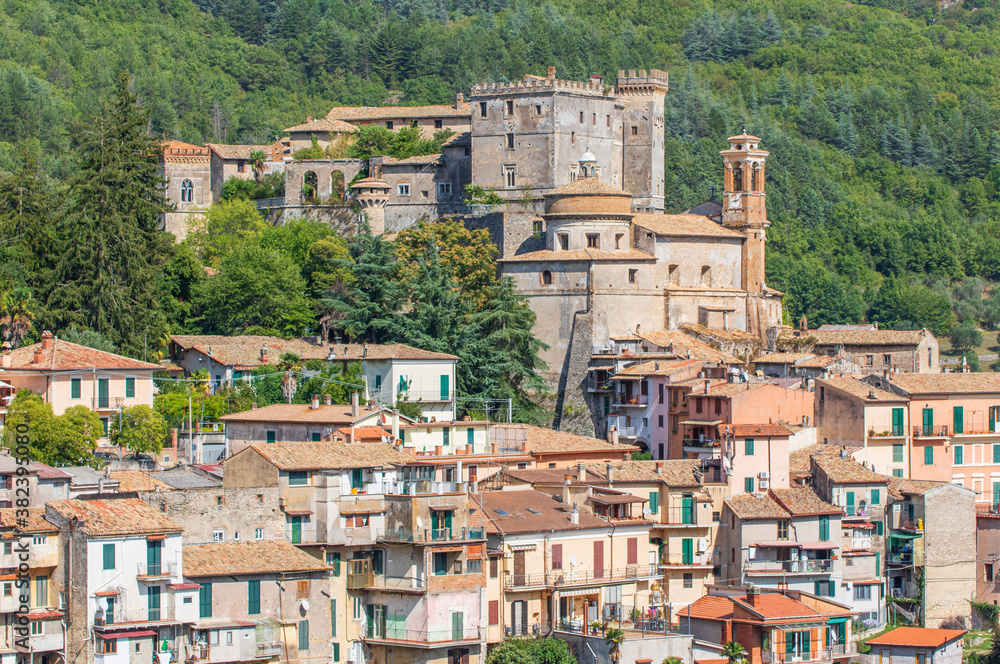 Arsoli, Italy - one of the most picturesque villages of the Apennine ...