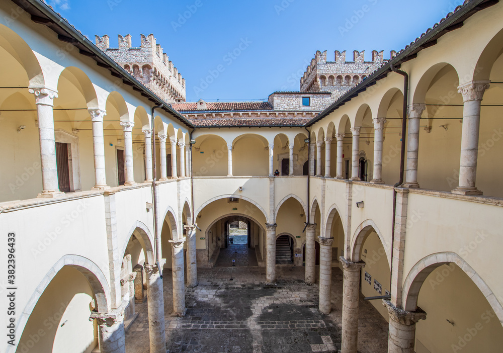 Celano, Italy - one of the most picturesque villages of the Apennine ...
