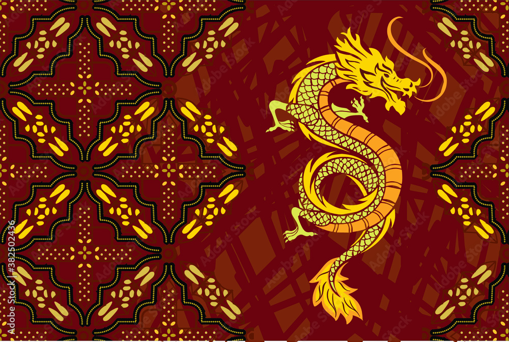 Dragon Batik