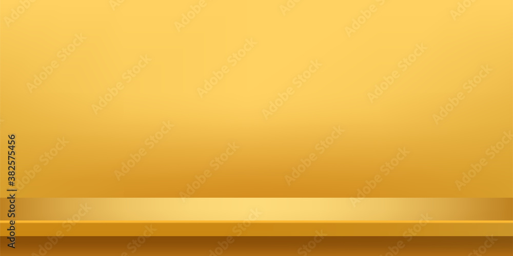 plank table golden for background, plank wood gold color on wall room ...