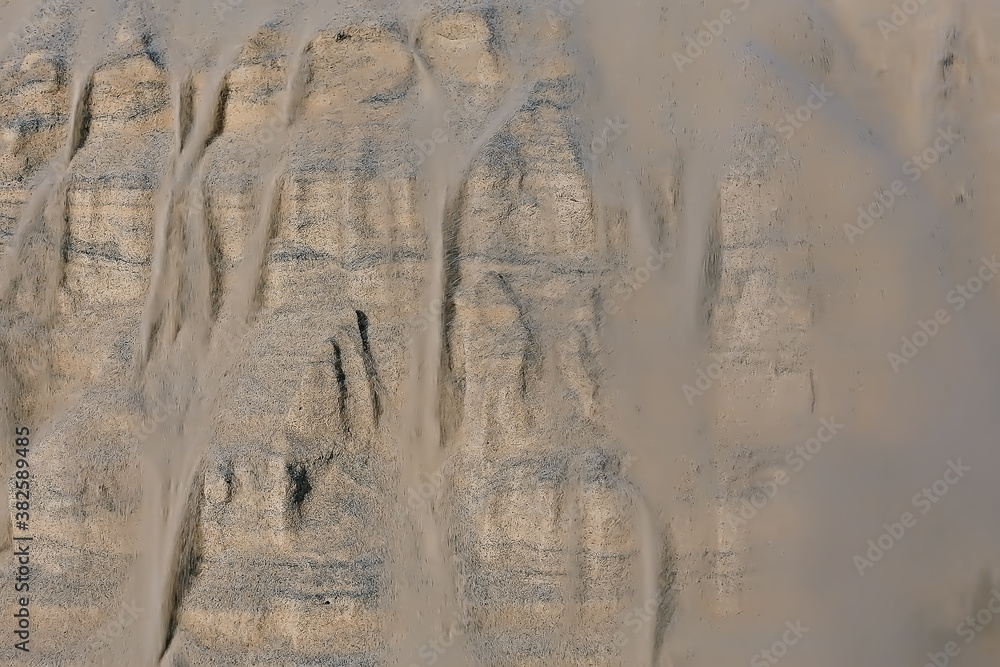 texture crumbling sand corrosion / scree of sand sand dunes, mountains ...