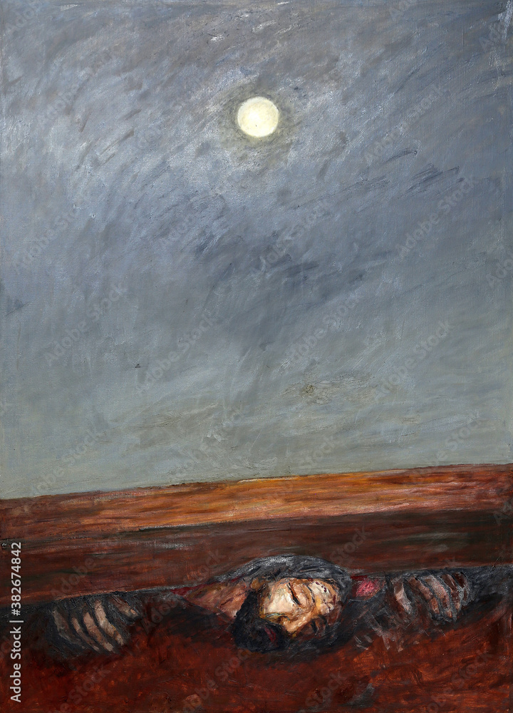 Jesus falls the third time, 9th Stations of the Cross by Sieger Koder ...