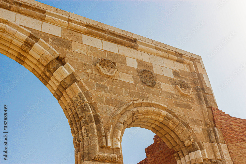 Qasr Al-Mashta was one of the Arab palaces built by the Umayyads in the ...