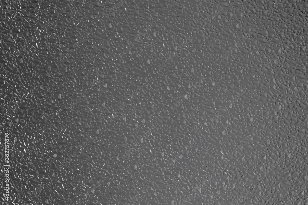 Acrylic crystals with different levels of illumination. Light and ...