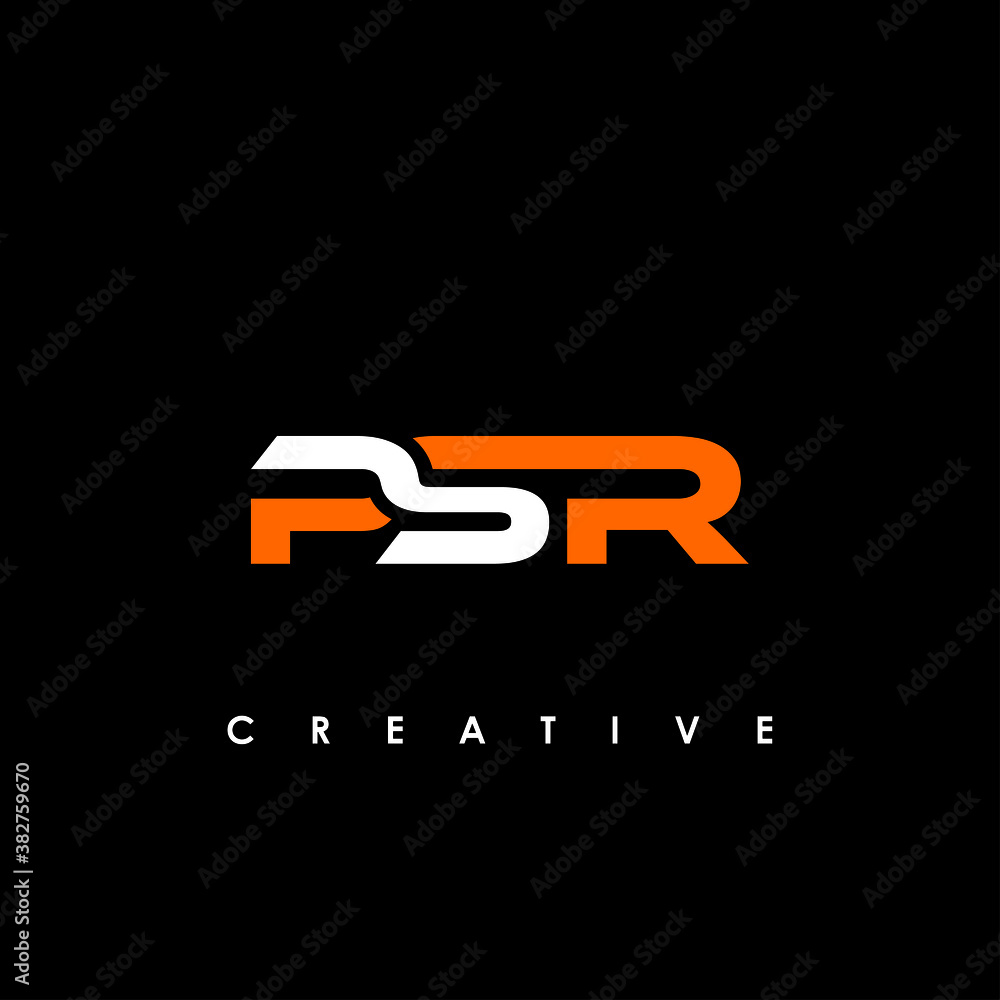PSR Letter Initial Logo Design Template Vector Illustration Stock ...