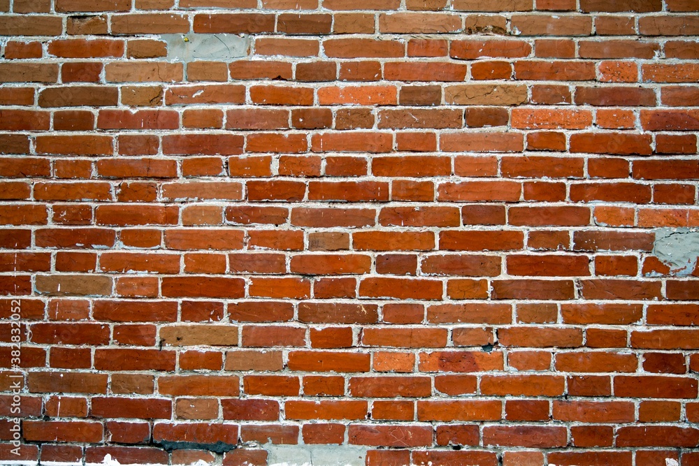 Brick wall. Background for design and presentations. Stock Photo ...