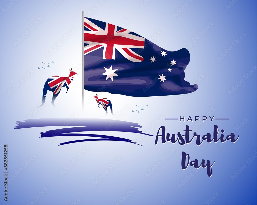 Australia Day Poster Template