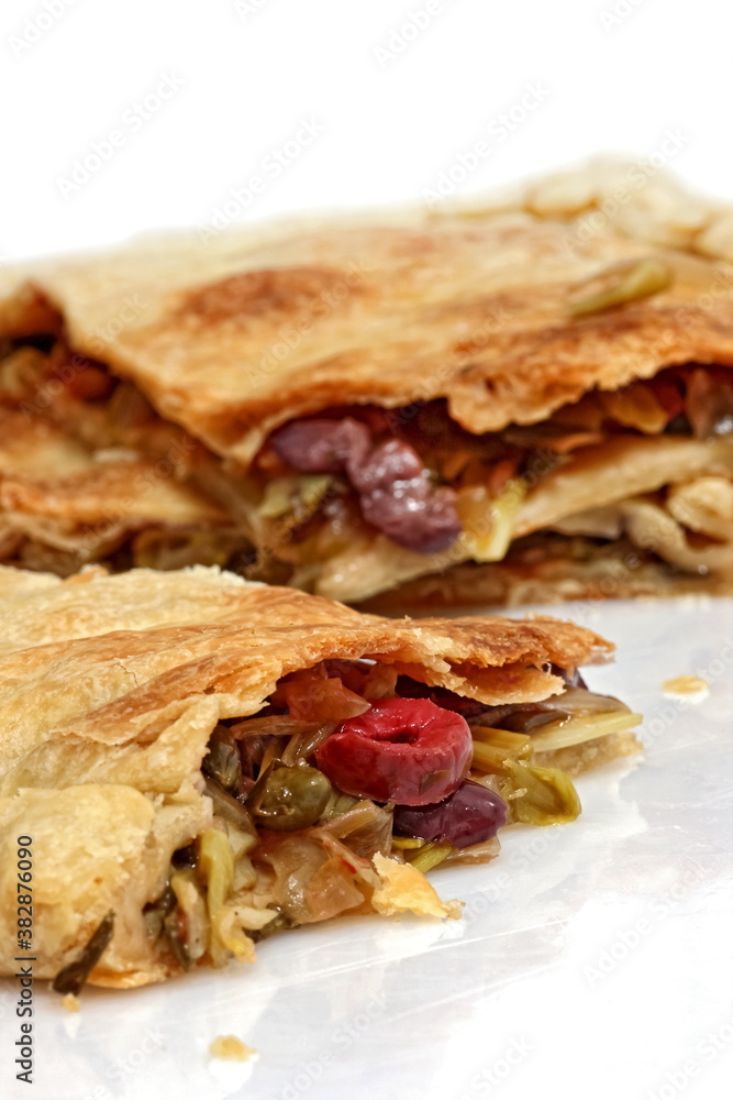 step by step Calzone, classic pasta dish from Italy Stock Photo | Adobe ...