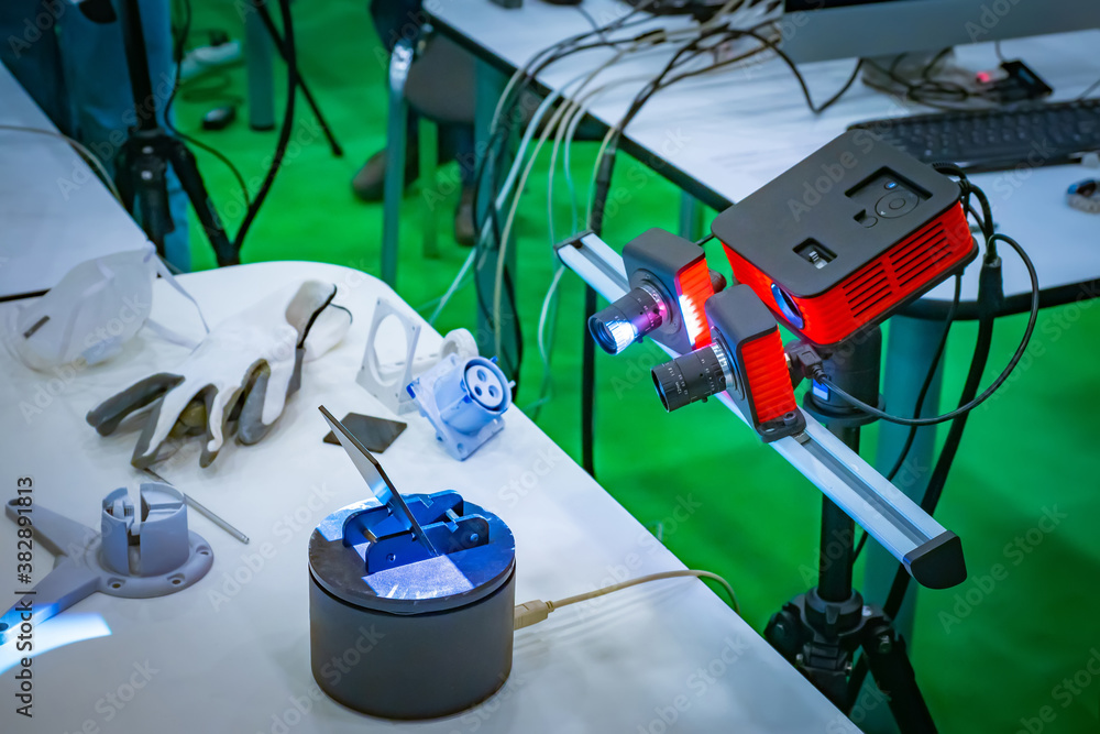 3D-modeling. A device for creating a three-dimensional layout of an ...