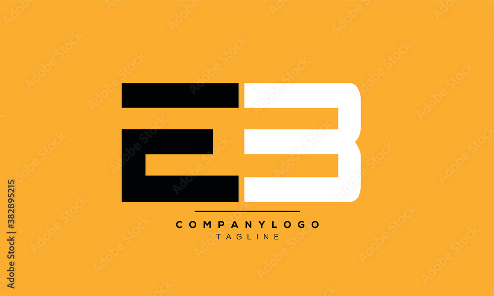 Vetor de Alphabet letters Initials Monogram logo E3,3E do Stock | Adobe ...