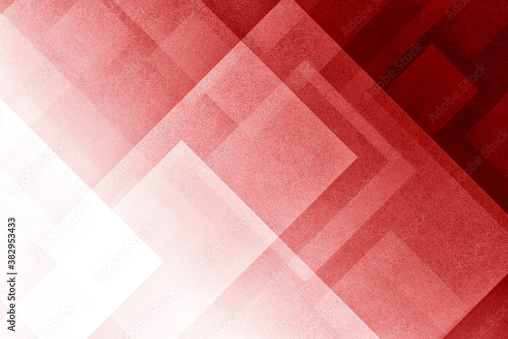 Red and white abstract background pattern with texture and diamond ...