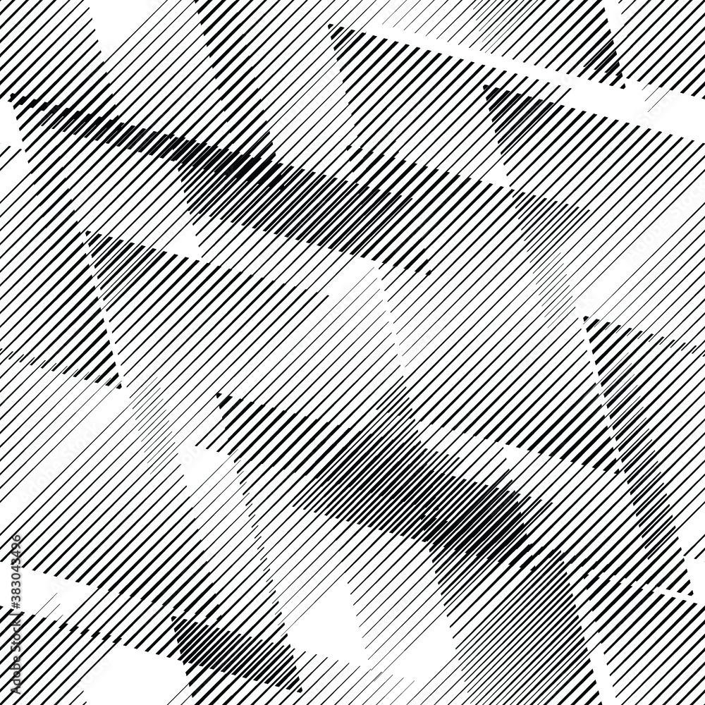 Seamless pattern with speed lines.Triangles unusual poster Design ...