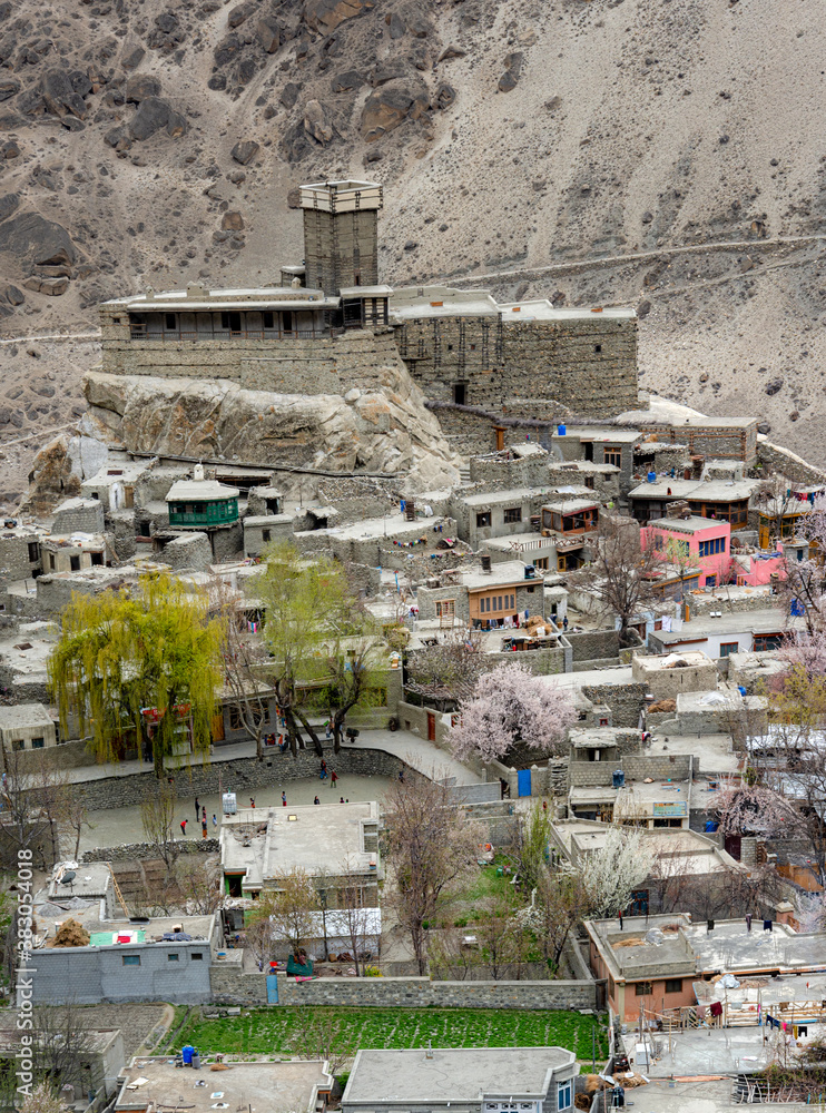 Khabasi Residence, Altit Fort is an ancient fort at Altit town in the ...
