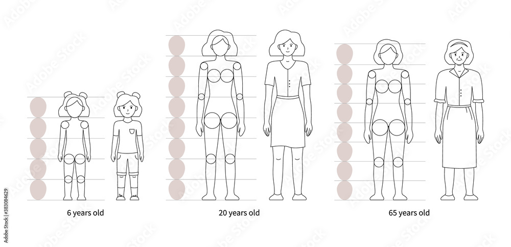 Tutorial for drawing proportions and human anatomy of different ages ...