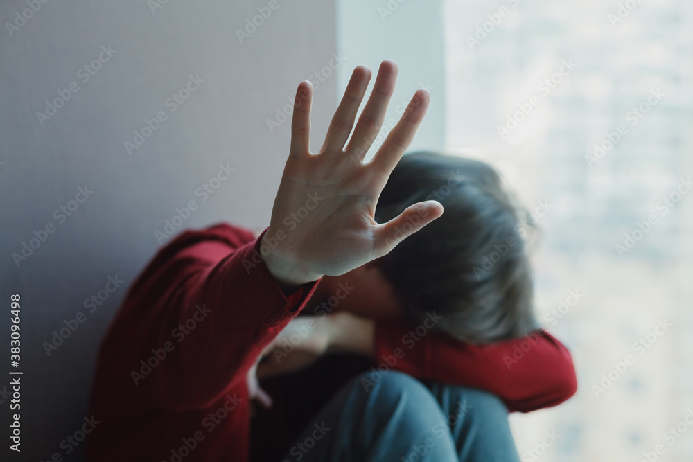 sexual harassment and domestic violence concept, rape and sexual abuse ...