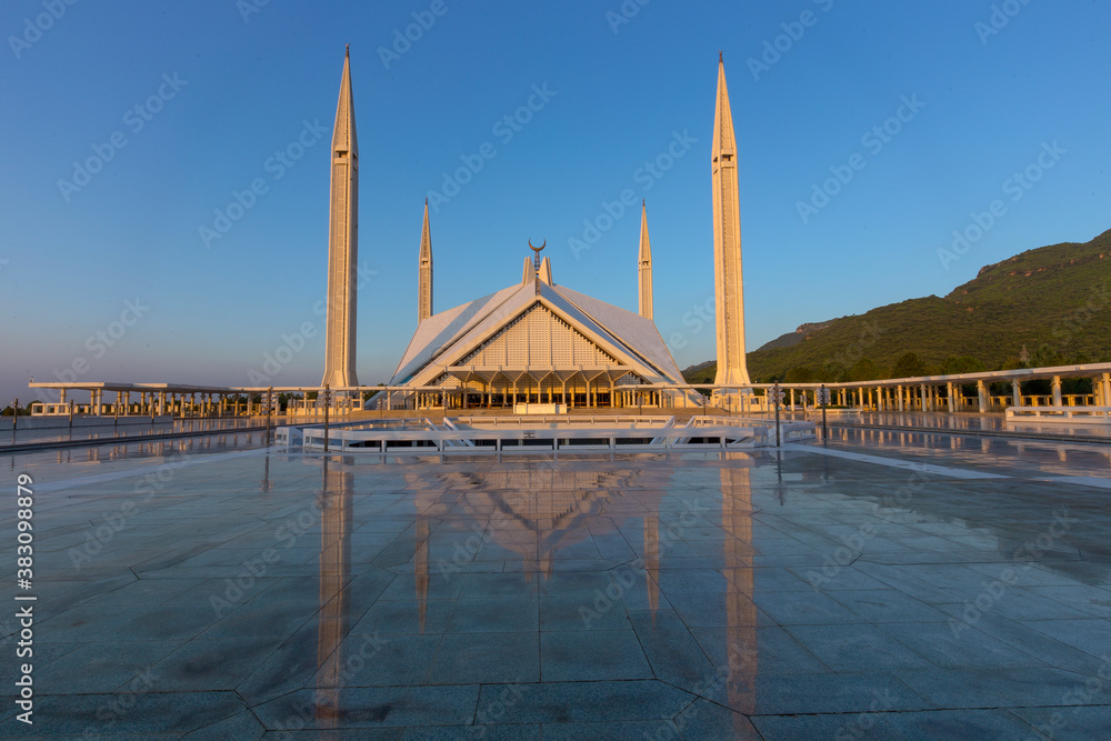 Faisal Mosque is a mosque in Islamabad, Pakistan and is the national ...