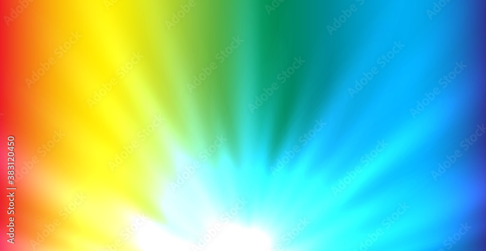 CMYK RGB or pms. Color rainbow stripes background with shadow. Cyan ...