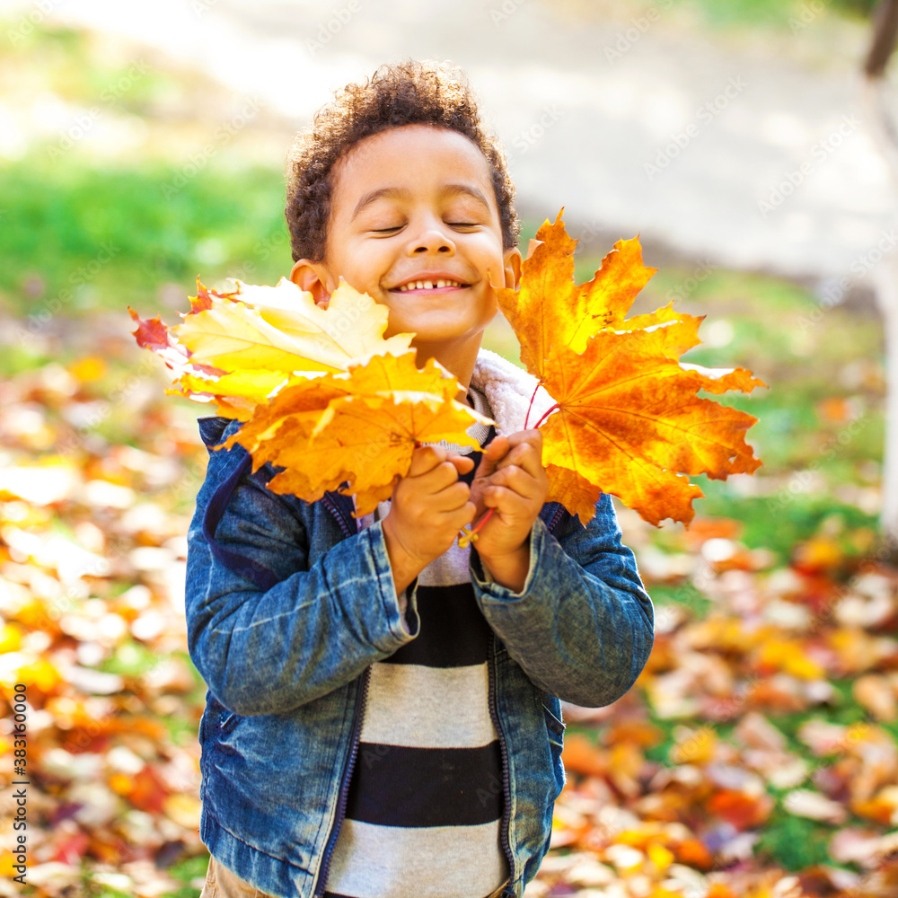 four year old little boy Stock Photo | Adobe Stock