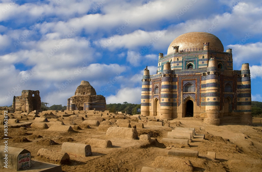shrine of Uuch Sharīf, is an historic city in the southern part of ...
