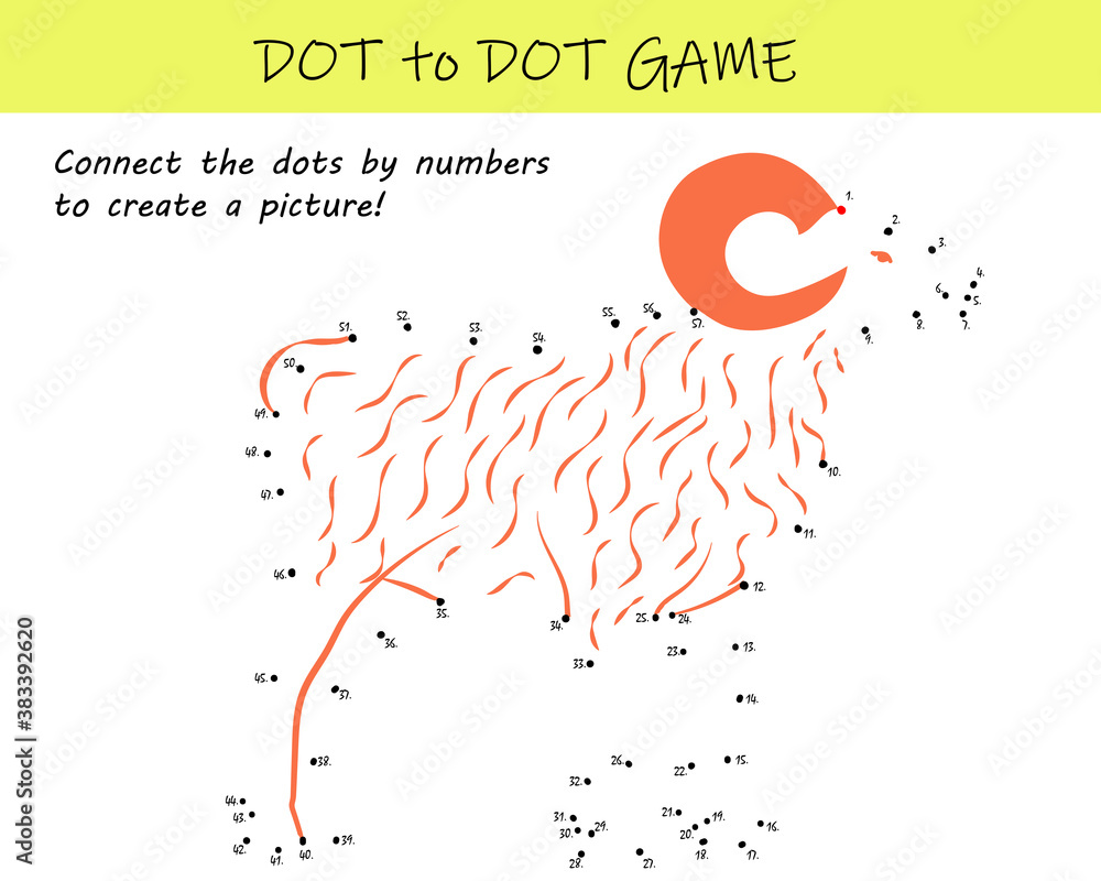 Connect the dots by numbers to reveal a sheep in this dot-to-dot ...