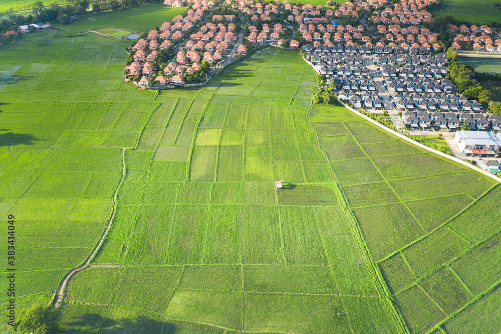 Housing subdivision or housing development. Also call tract housing ...