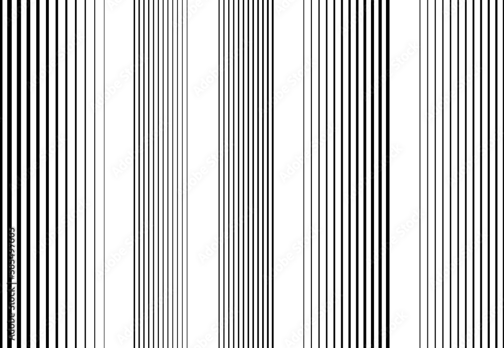 Halftone vertical straight, parallel and random lines, stripes pattern ...