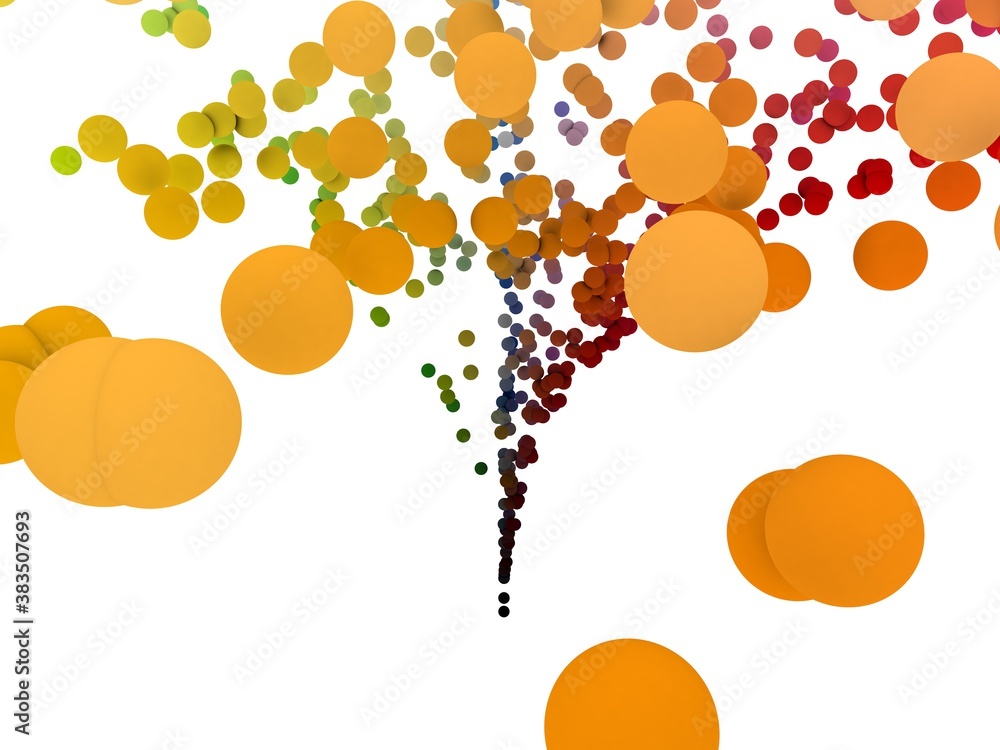 Color models, 3D, 3D rendering, color theory Stock Illustration | Adobe ...