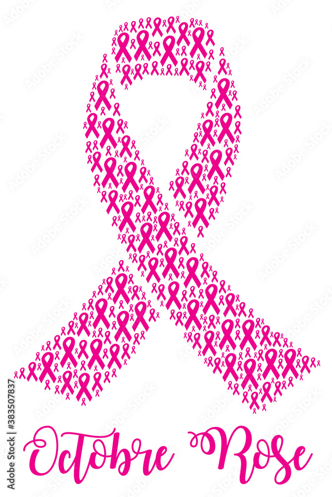 Symbole Octobre rose ilustración de Stock | Adobe Stock