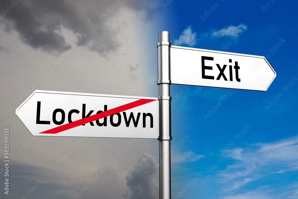 Exit instead of lockdown in the case of coronavirus and Covid-19 ...