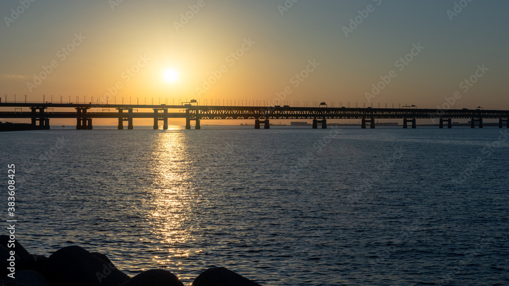 Sky Gate Bridge connecting Kansai International Airport with Osaka ...
