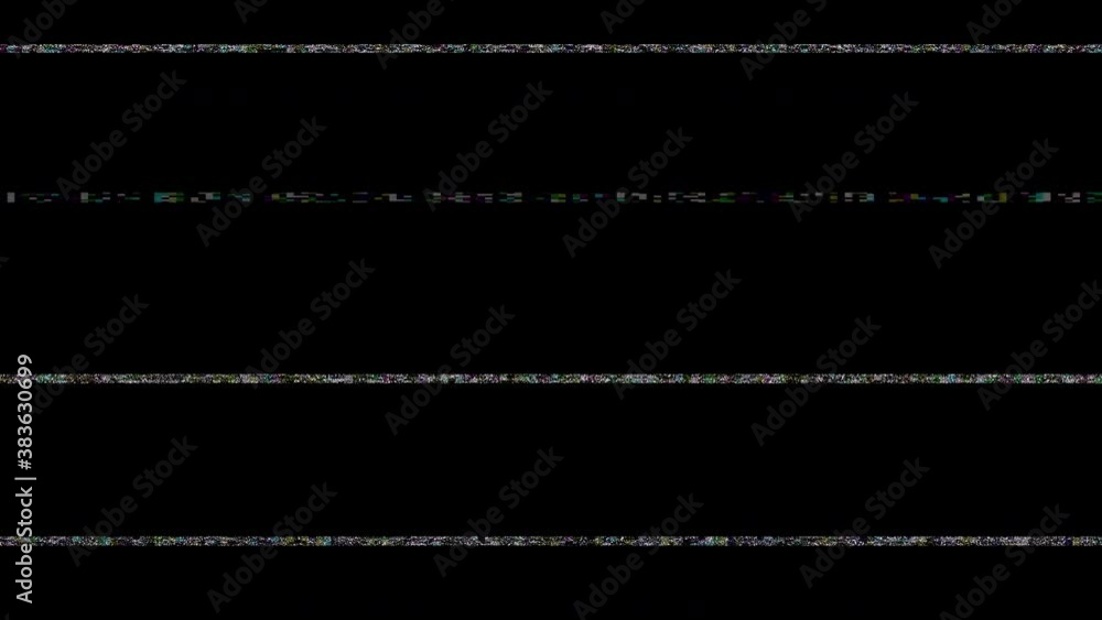 Pixelated banding animation, on a transparent background for use as an ...