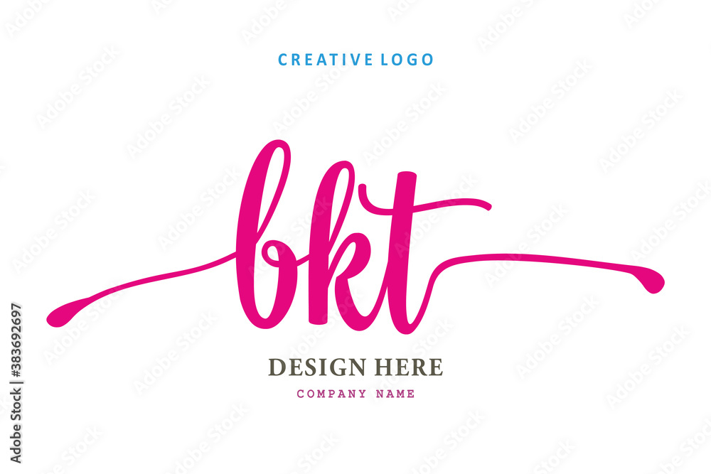 pharmacy logo BKT letter arrangement simple easy to understand and ...