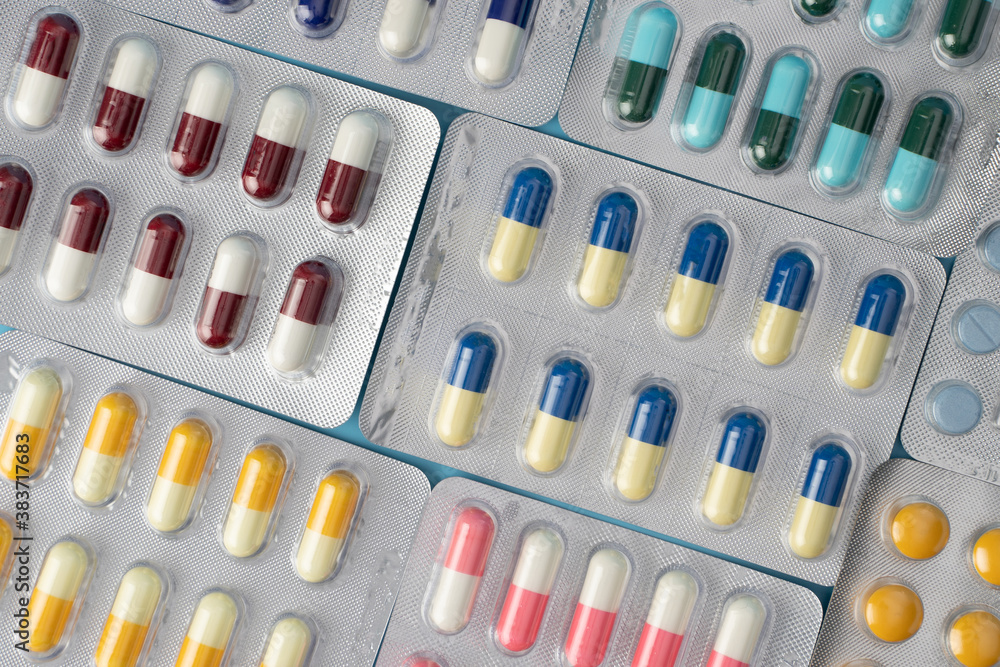 medical pills and tablets drug antibiotics capsule pills Pharmaceutical ...