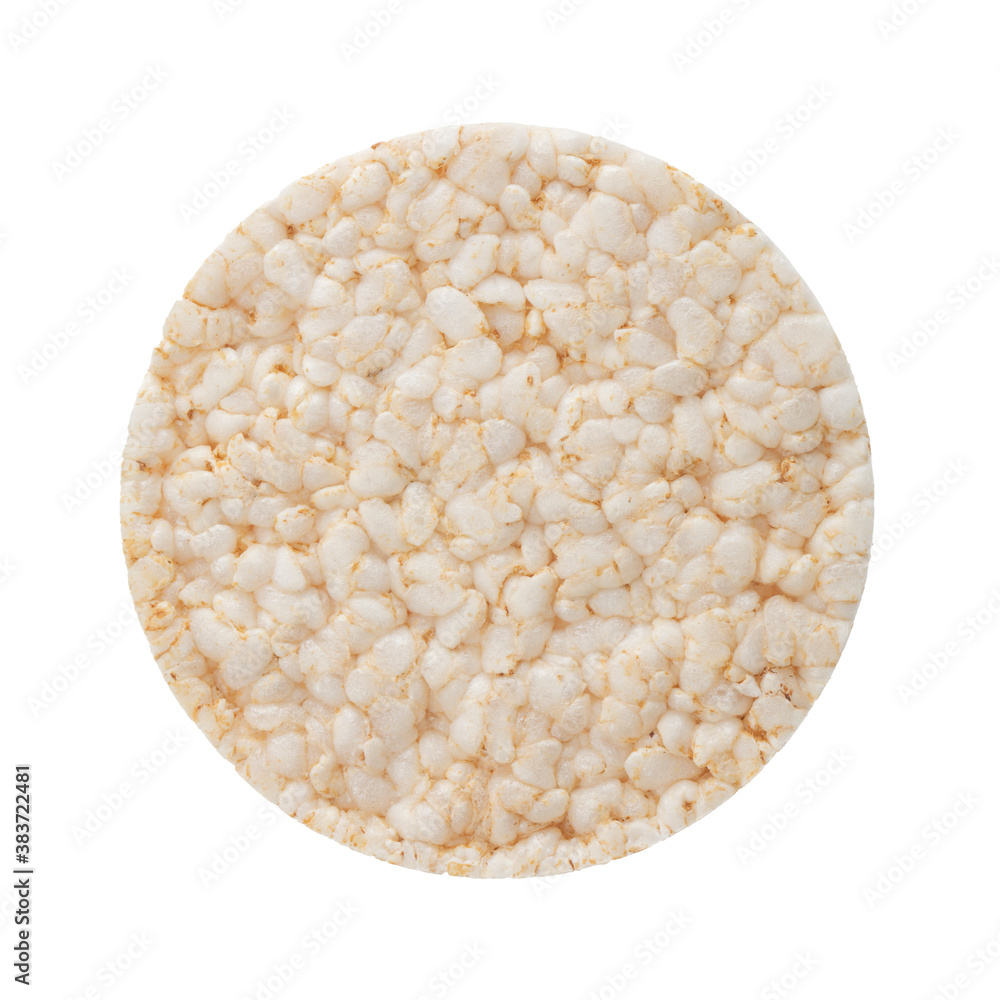 Puffed rice cake Stock Photo | Adobe Stock