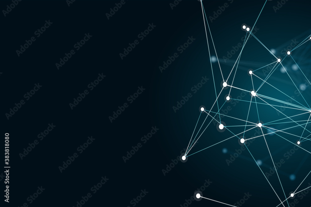 network node background Stock Illustration | Adobe Stock