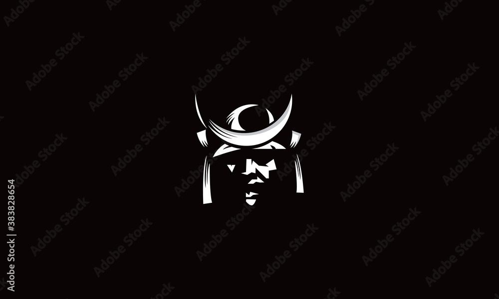Samurai Vector Logo Design Inspirations Stock Vector | Adobe Stock