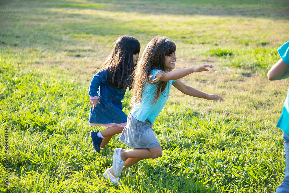 Child Excited Playing