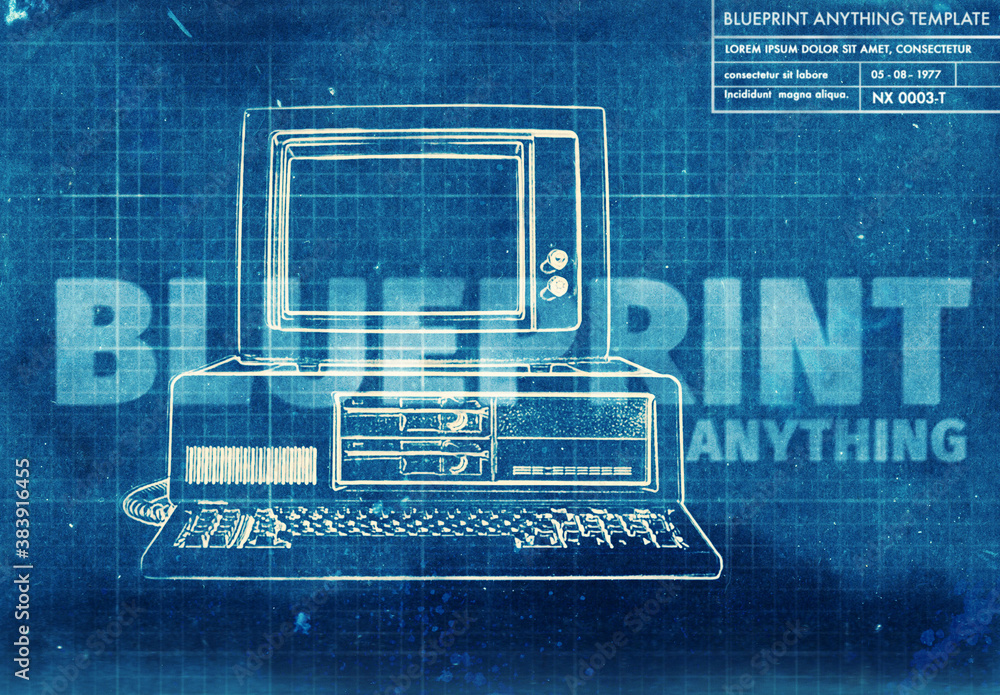 Blueprint Effect Generator Stock Template | Adobe Stock