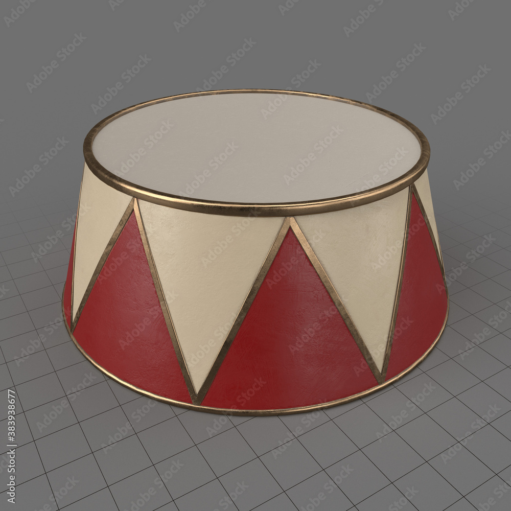 Circus podium Stock 3D asset | Adobe Stock