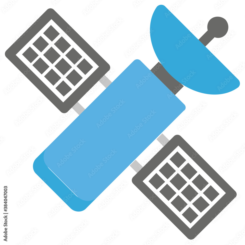 Satellite Stock Vector | Adobe Stock