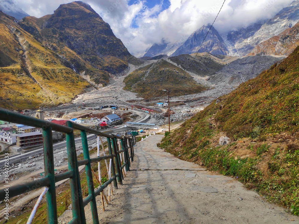 Way to kedarnath Temple Stock Photo | Adobe Stock